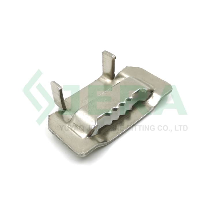 3/4 Stainless steel strapping clip, LC type - JERA LINE