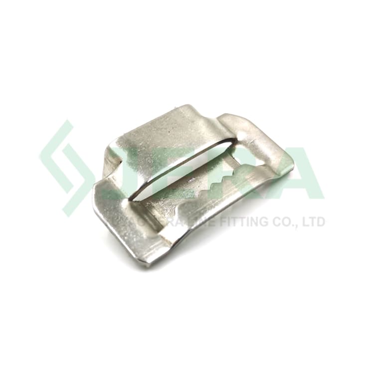 3/4 Stainless steel strapping clip, LC type - JERA LINE